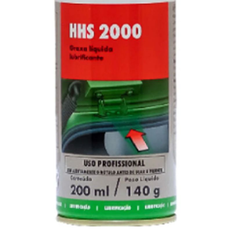 Graxa Liquida Spray 200ml Wurth HHS 2000 - ANT Ferramentas